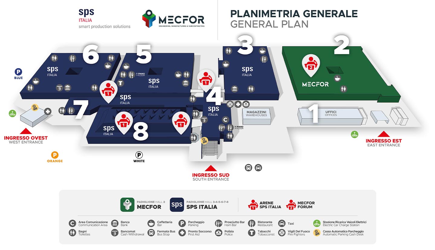 SIA-Smart Industrial Automation al MECFOR a Parma dal 23 al 25 Maggio ...